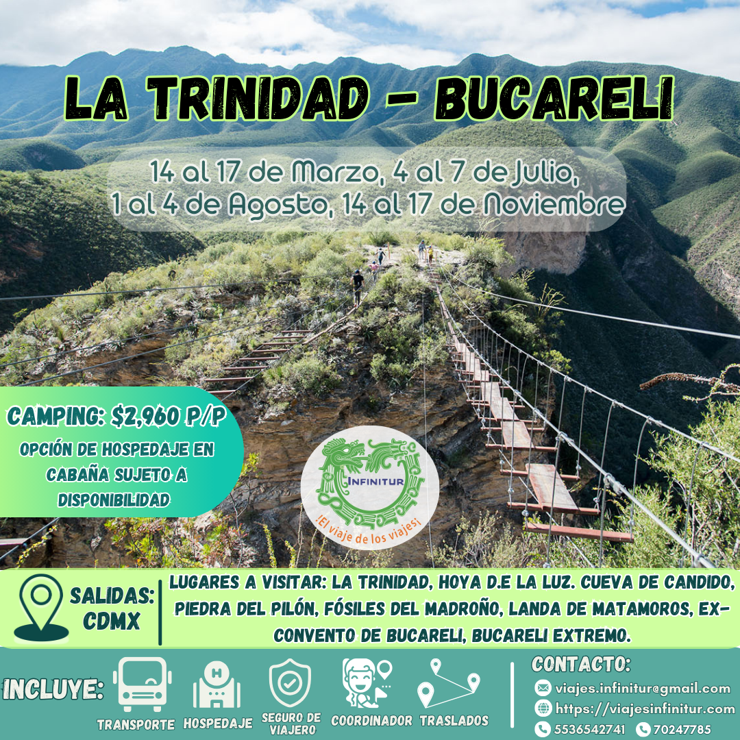La Trinidad-Bucareli – Infinitur !El viaje de los viajes¡